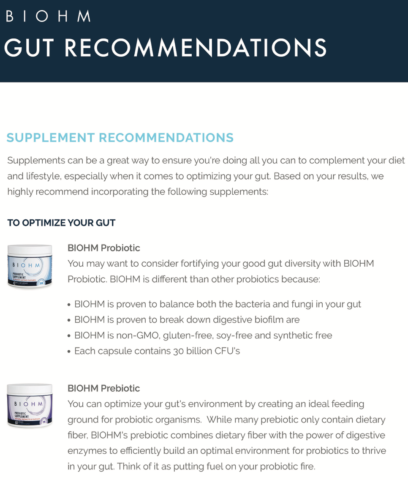 BIOHM Review: What Does Your Gut Say About You? - SelfDecode Resources ...